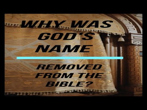 Why was God's name removed from the Bible #shorts #interestingfacts #religion #bible #