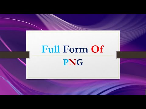 Full Form of PNG
