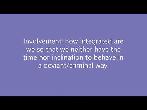 Hirschi’s Social Bond theory