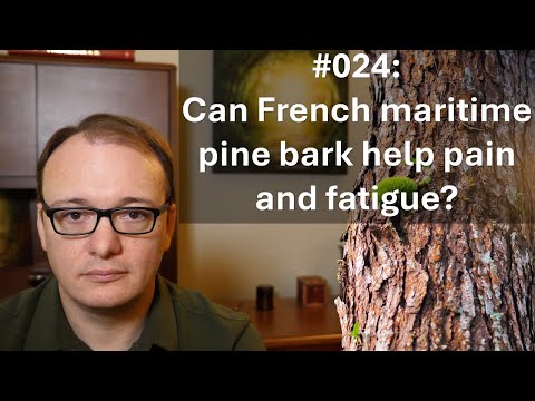 024 - Can French maritime pine bark help pain and fatigue?