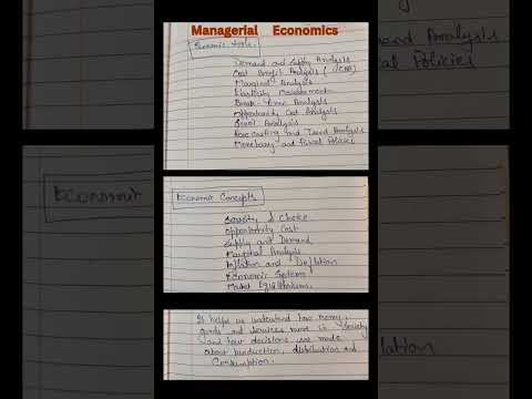 Managerial Economics: Meaning and Definition in 10 seconds . What is managerial Economics? #ME