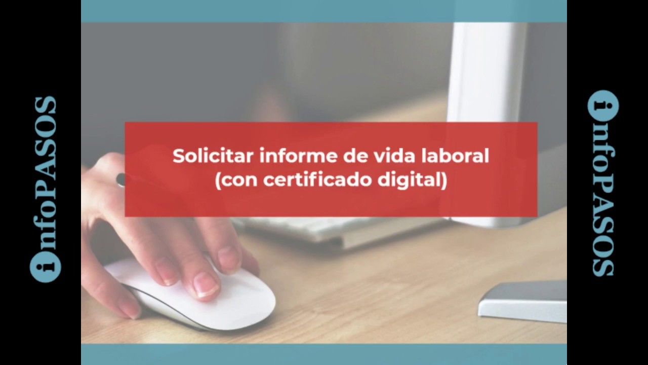 Vida laboral con certificado digital - Guía paso a paso