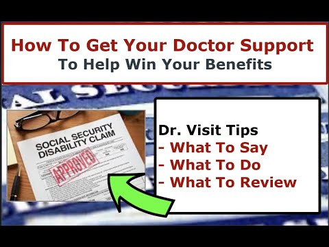 Get The DOCTOR SUPPORT You Need For Your Disability Application