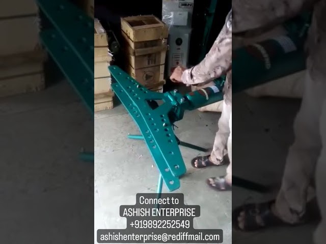 Hydraulic Pipe Bending Machines - Ms Conduit Pipe Bending Machine ...