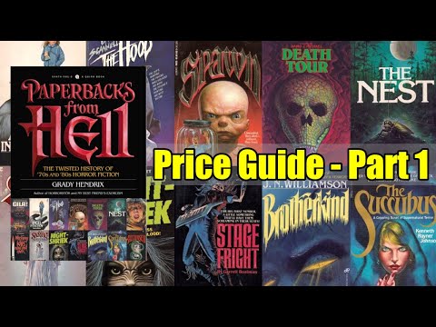 Paperbacks From Hell - Price Guide - Part 1 - What Are These Classic Horror Books Worth Today?