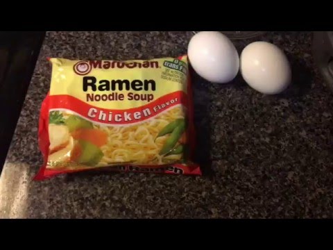 How to make Ramen Noodles with Egg