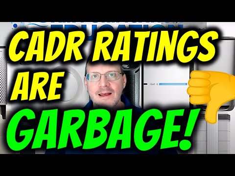 Is the CADR Rating Important? NOPE! It's GARBAGE! #cadr #airpurifiertests #cadrratings #cadrrating