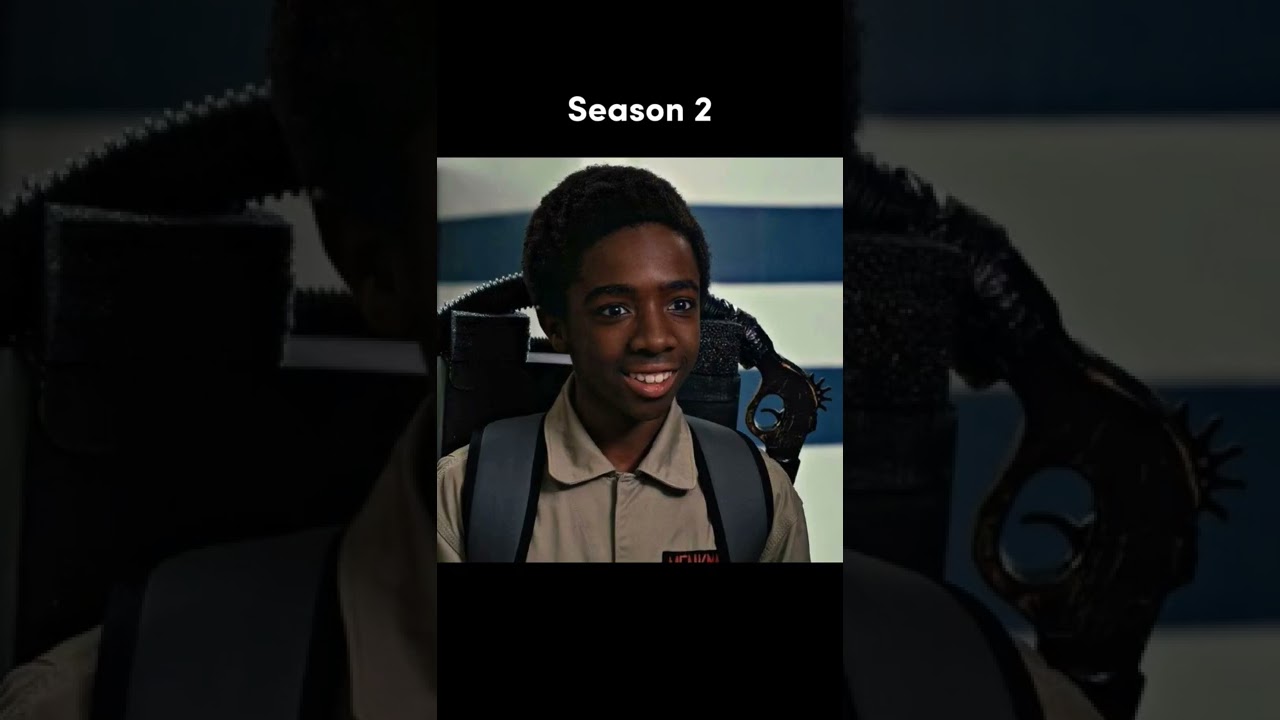 Stranger Things Season 1 To Season 4 Lucas Sinclair #shorts #share #strangerthings #lucassinclair