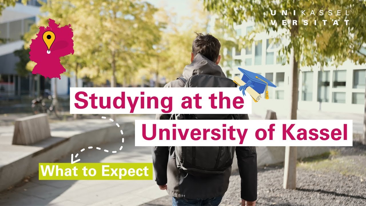 Welcome to the university of Kassel 🎓🌍