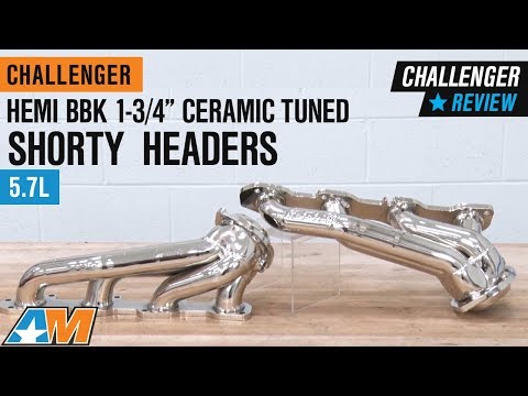 2009-2019 Challenger 5.7L HEMI BBK 1-3/4" Ceramic Tuned Length Shorty Headers Review