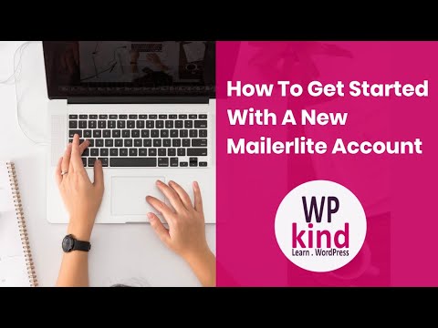 Mailerlite get started with a new account