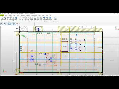 Layout Drawing of a Small Manufacturing Plant, Part 1