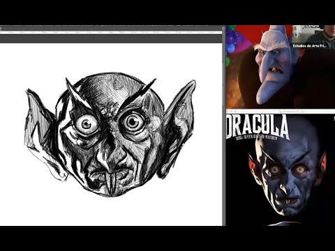 PR脕CTICA DE DIBUJO B脕SICO 73 / MONSTRUOS 2 / (Principiantes)