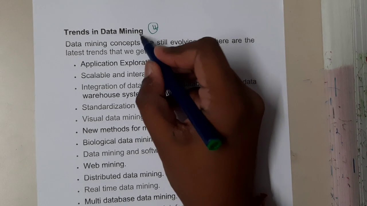 5.4 Data mining trends