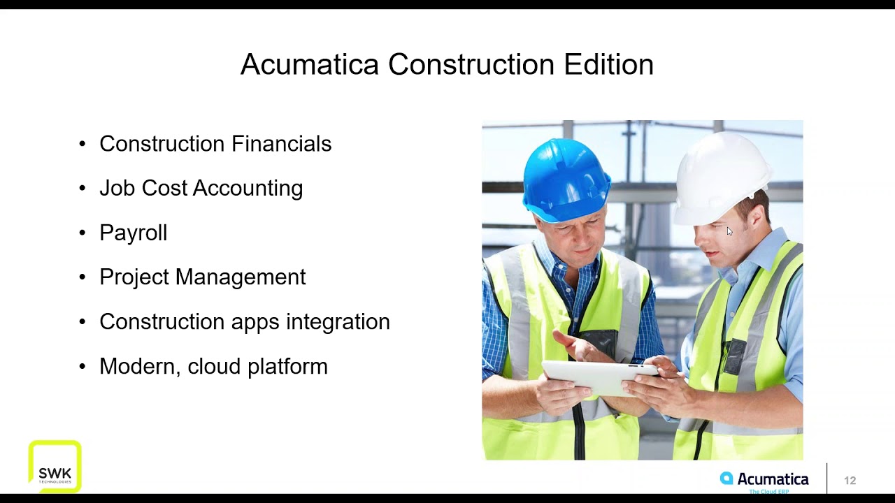 Acumatica for Construction Overview & Demo