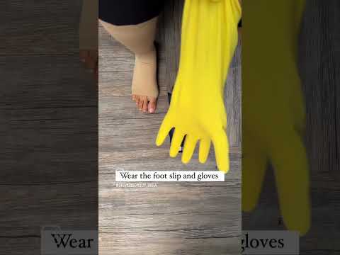 #CompressionLesson 03 - An Easy Way To Wear Compression Socks. #compressionsocks #varicoseveins