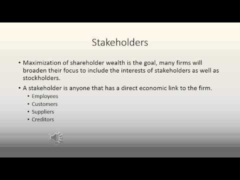 Managerial Finance Chapter 1