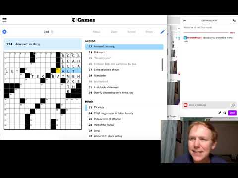 Crosswords, Curse Words, and Craft Beer - Saturday, February 26, 2022 (By Ori Brian)