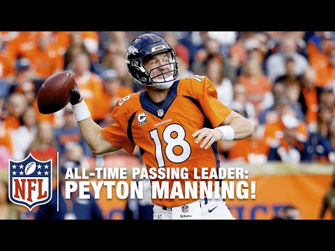 Peyton Manning is the NFL All-Time Passing Yards Leader! | Chiefs vs. Broncos | NFL