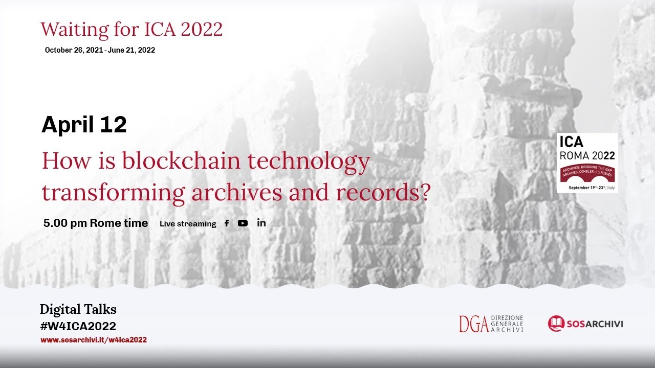 How is blockchain technology transforming archives and records?