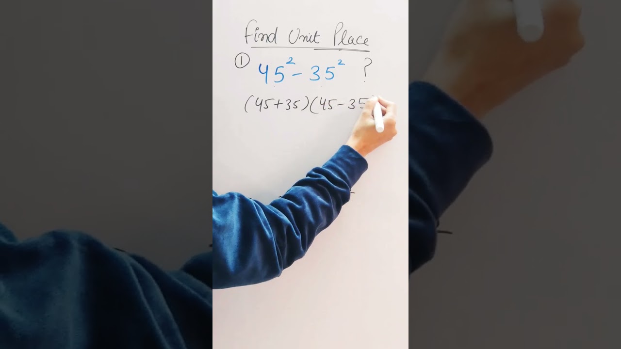 UNIT DIGIT TRICK | HOW TO FIND UNIT DIGIT | APTITUDE |NUMBER SYSTEM #reasoning #ytshorts #shorts #yt