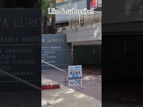 ALSA BUS #airportbus #benidorm #travel #4k