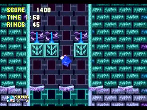 Sonic 3 & Knuckles: Wall Chase (Genesis) - Walkthrough