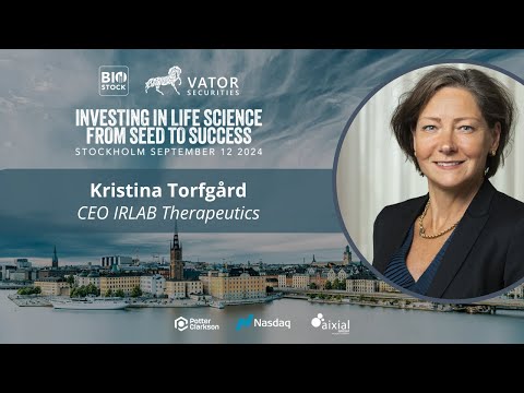 IRLAB Therapeutics | Investing in Life Science 2024