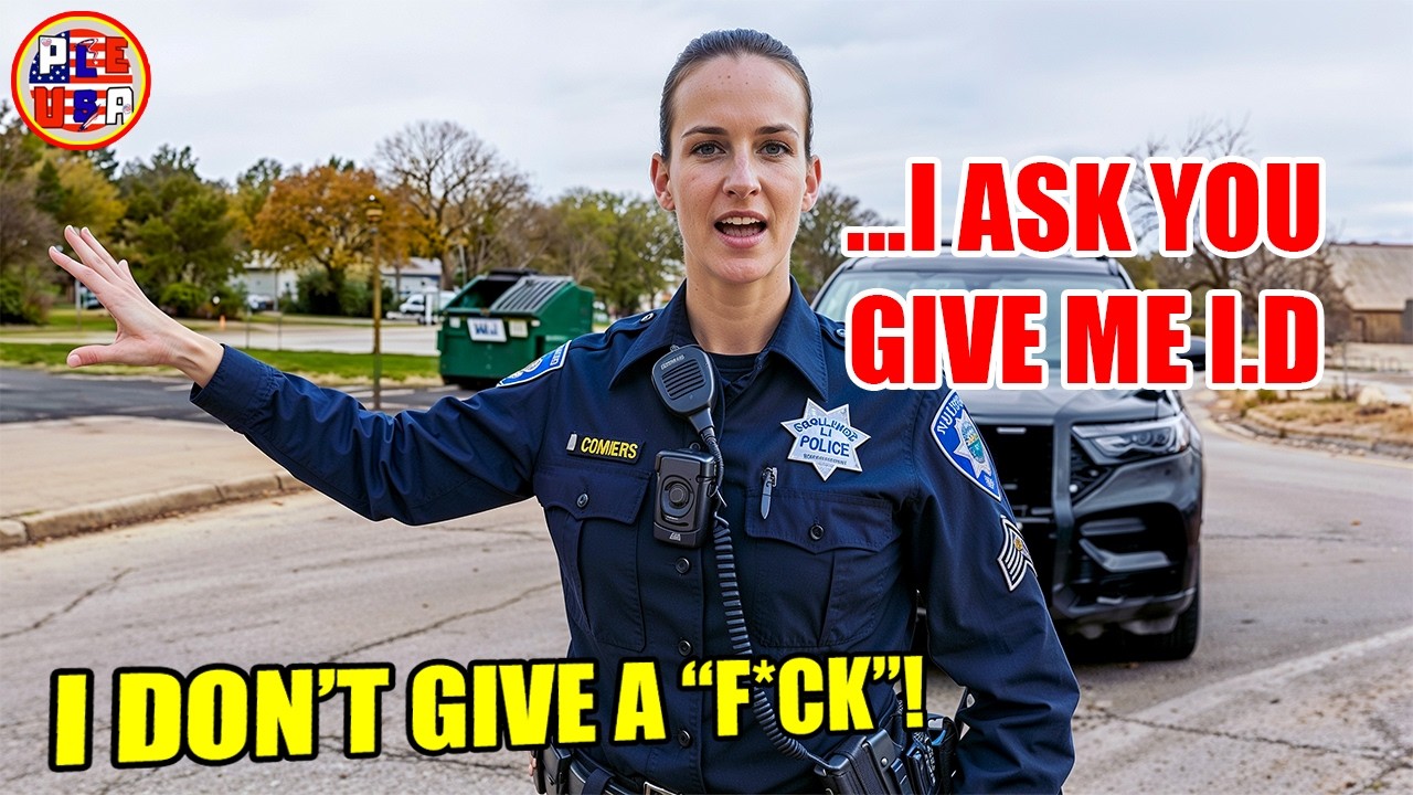 Female Cop Tries to Intimidate But Has No Idea About the Law | 1st Amendment Audit | Id Refusal #382