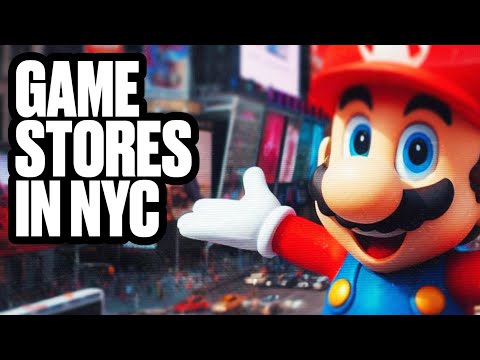 Visiting 3 of the best video game stores in NYC.