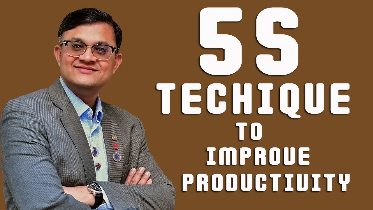 5S technique to improve productivity