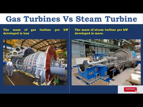 Gas Turbine Engine vs Steam Turbine Engines