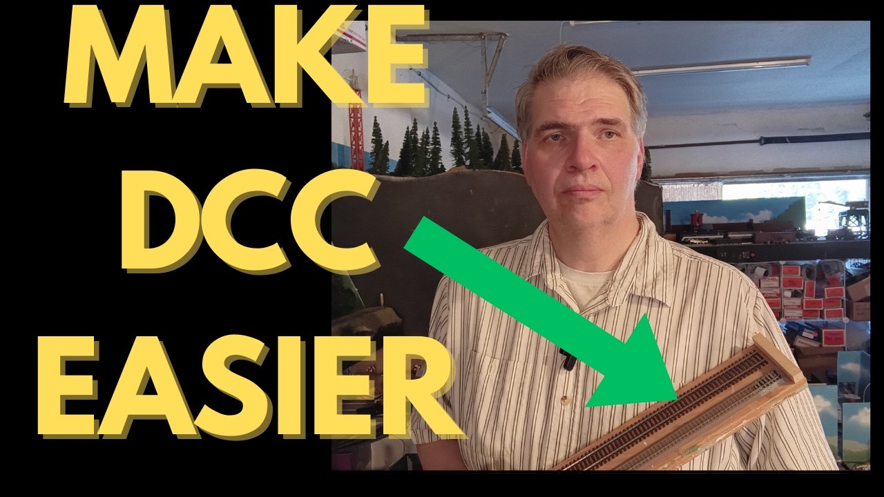 BUILD this simple portable DCC programming track!