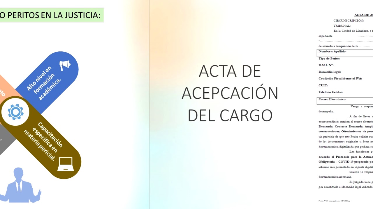 La labor del Contador como Perito Judicial MENDOZA
