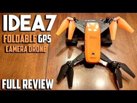 Le-Idea IDEA7 Foldable 720p Camera Drone with GPS Review