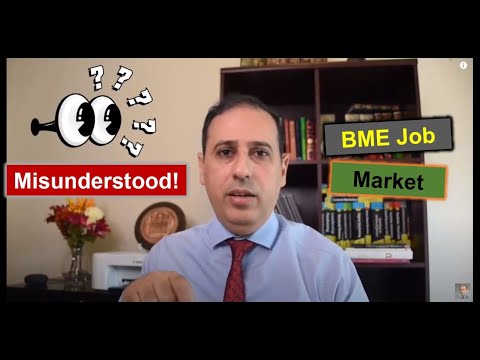 Biomedical Engineering JOB Market: What's in Store for Fresh Graduates? #BME101 #005