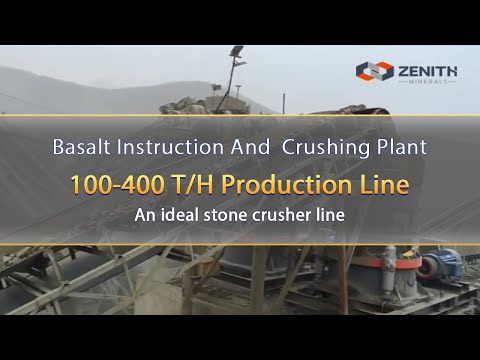 What Is The Role Of Basalt In Making Concrete And How to Crush Basalt