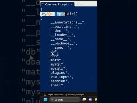 Some Examples on MySQL Shell for Python (MySQL Py)
