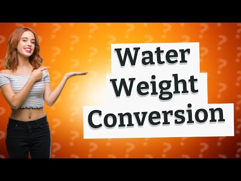 How many mL is 300g of water?