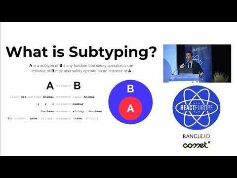 Subtyping is Overrated - Caleb Meredith aka @calebmer at @ReactEurope 2018