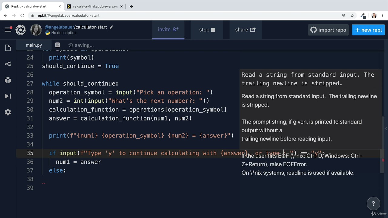 While Loops, Flags and Recursion | 100 Days of Code: The Complete Python Pro Bootcamp for 2022