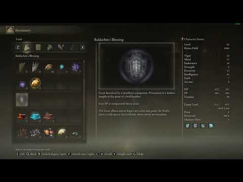 How to remove Fia Debuff (Baldachin's Blessing) Elden Ring