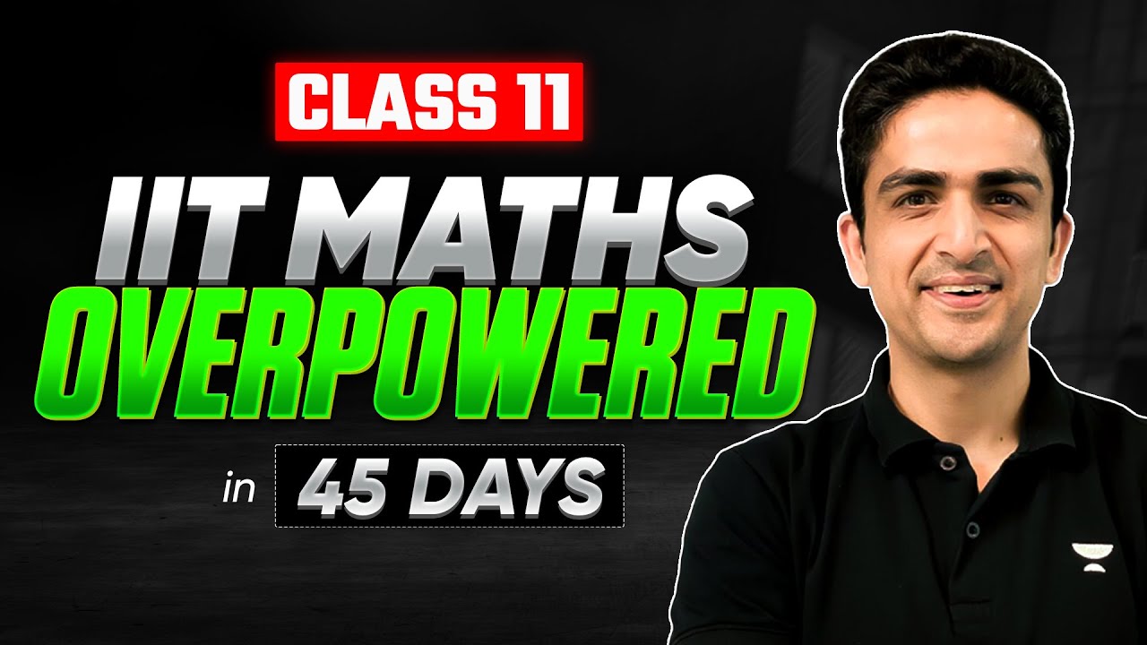 Be a Maths Topper | My 45 days Maths Booster Explained | JEE 2027