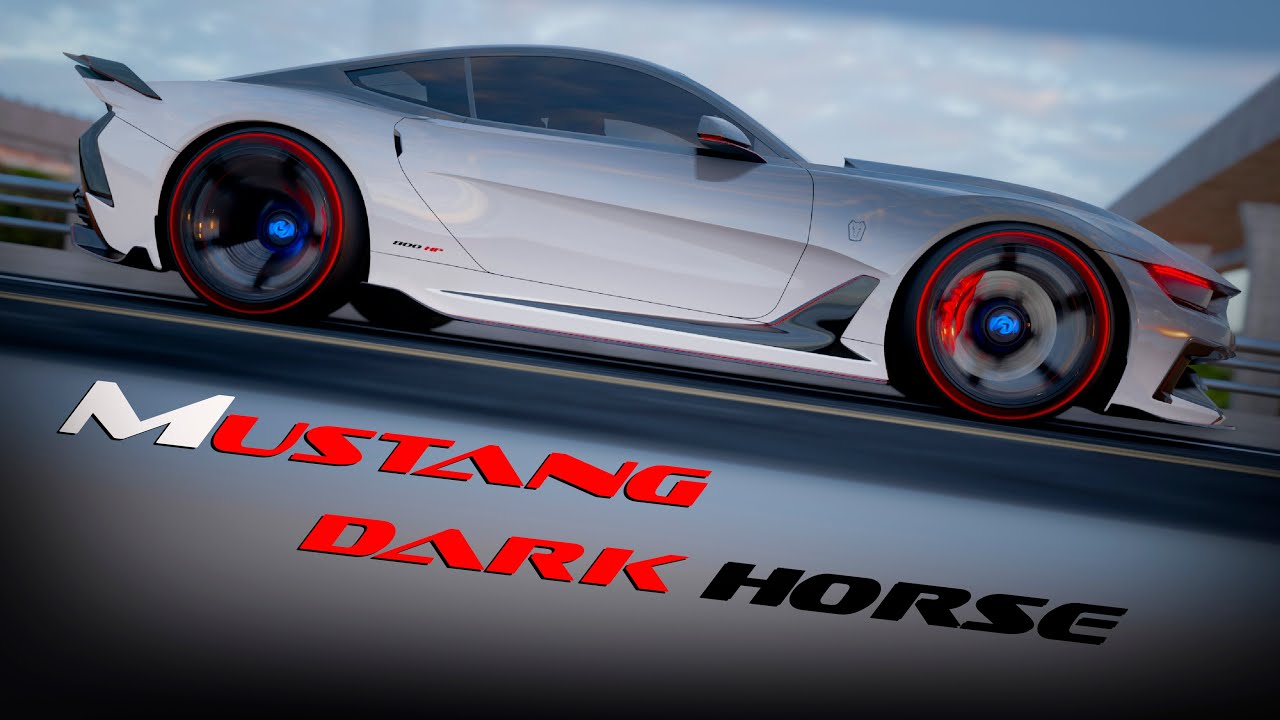 New 2024 Mustang Dark Horse  wide body