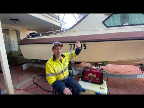 How to install and Weld stainless fishing rod holder in 45 * angle ( Australia needs skilled worker)