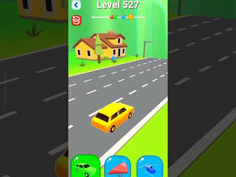 Shape-shifting | level 527 | shape-shifting games | hypercasual games | #shapeshifting #games