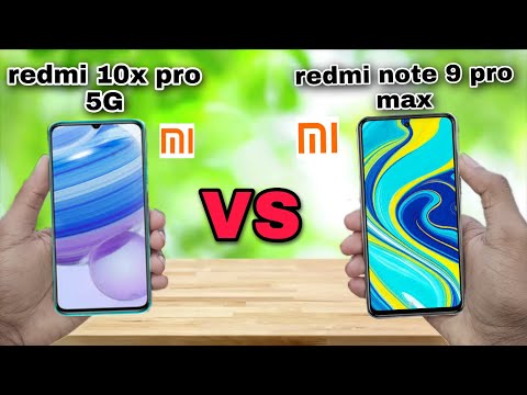 Redmi 10x pro vs redmi note 9 pro max || full comparison || camera, performance