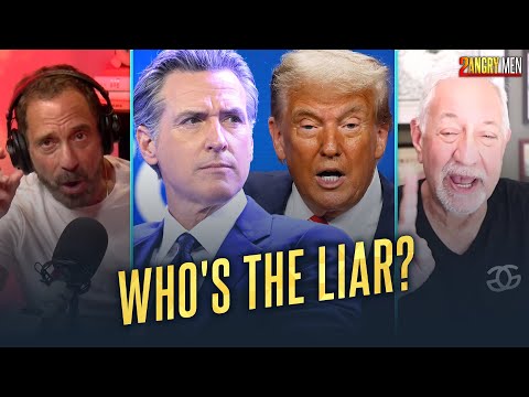 Newsom vs. Trump: Why Did Fox News Edit THAT Out? | 2 Angry Men