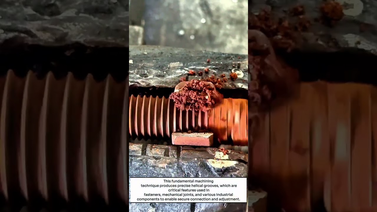Thread Cutting Process – Precision Machining for Threaded Components‎