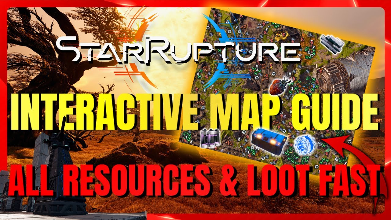 StarRupture Interactive Map & Database Guide 2026 - Find EVERY Resource, Loot & POI FAST!  SRBD